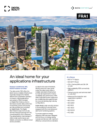 Explore FRA1: A Premier Data Center by Digital Realty in Frankfurt, Germany