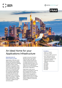 Discover FRA8: A Cutting-Edge Data Center by Digital Realty in Frankfurt