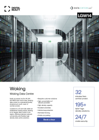 Discover LGW14: A Comprehensive Data Center Solution by Digital Realty in Woking