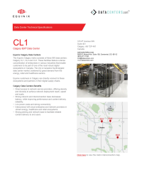 Explore Equinix CL1 in Calgary: Premier Data Center for Digital ...