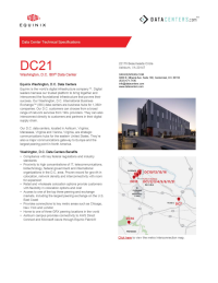 Explore Equinix DC21 Ashburn: Advanced Data Center Solutions for ...