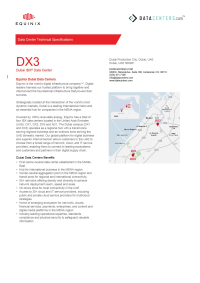 Discover Equinix DX3 in Dubai: Your Gateway to Enhanced Digital ...