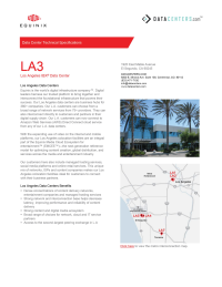Explore Equinix LA3 in El Segundo: Accelerating Digital Connectivity ...