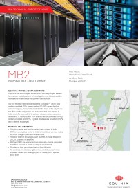 Explore Equinix MB2 in Mumbai: A Gateway to Enhanced Digital Connectivity