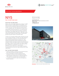 Discover Equinix NY5 Secaucus: Your Gateway to Unrivaled Connectivity ...