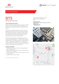 Equinix ST3 Santiago Data Center: Secure, Strategic Digital Infrastructure