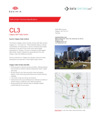 Explore Equinix CL3 in Calgary: Premier Data Center for Digital ...