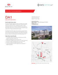 Equinix DA1 Dallas: Premier Data Center for Connectivity and Security