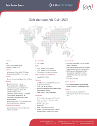 Deft Ashburn Data Center: Virginia's Premier Digital Infrastructure Hub