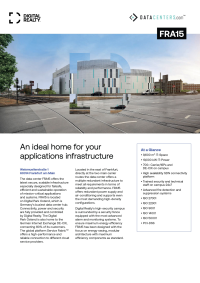 FRA15 by Digital Realty: High-Capacity Data Center Solutions in ...