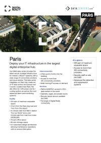 Digital Realty’s Paris PAR6 Data Center: Pioneering Data Solutions in ...