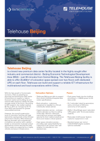 Telehouse Beijing: Advanced Data Center Solutions in China’s Capital