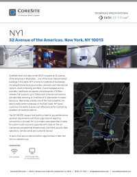 High-Performance Data Center in New York, NY | Advanced Connectivity ...