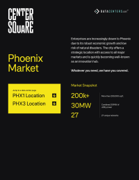 Mesa Data Center | 14MW Colocation in Phoenix Metro at PHX3