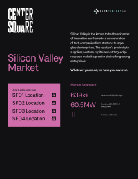 Sunnyvale Data Center | SLA AI Infrastructure at SFO3