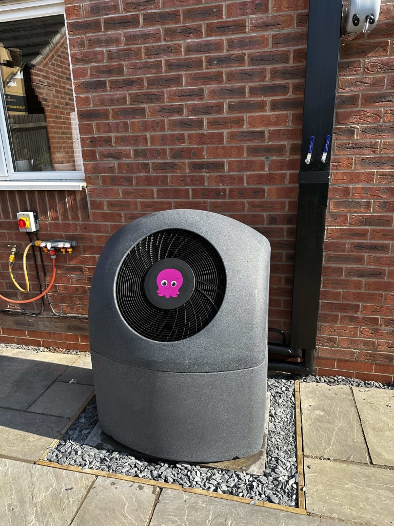 Detached property, hosted by Adam | Visit a heat pump