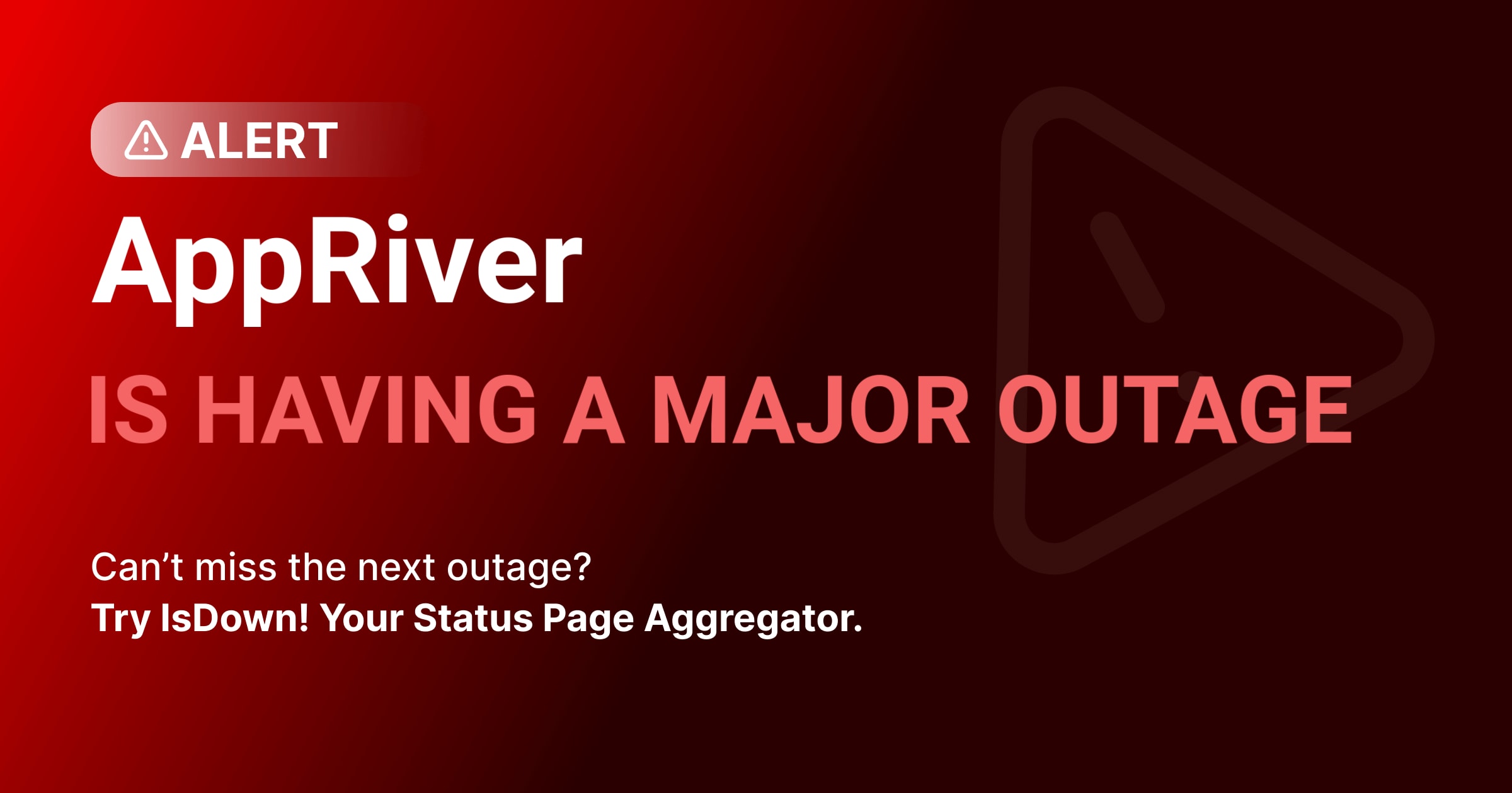 Is AppRiver Down? Check AppRiver status and current outages | IsDown