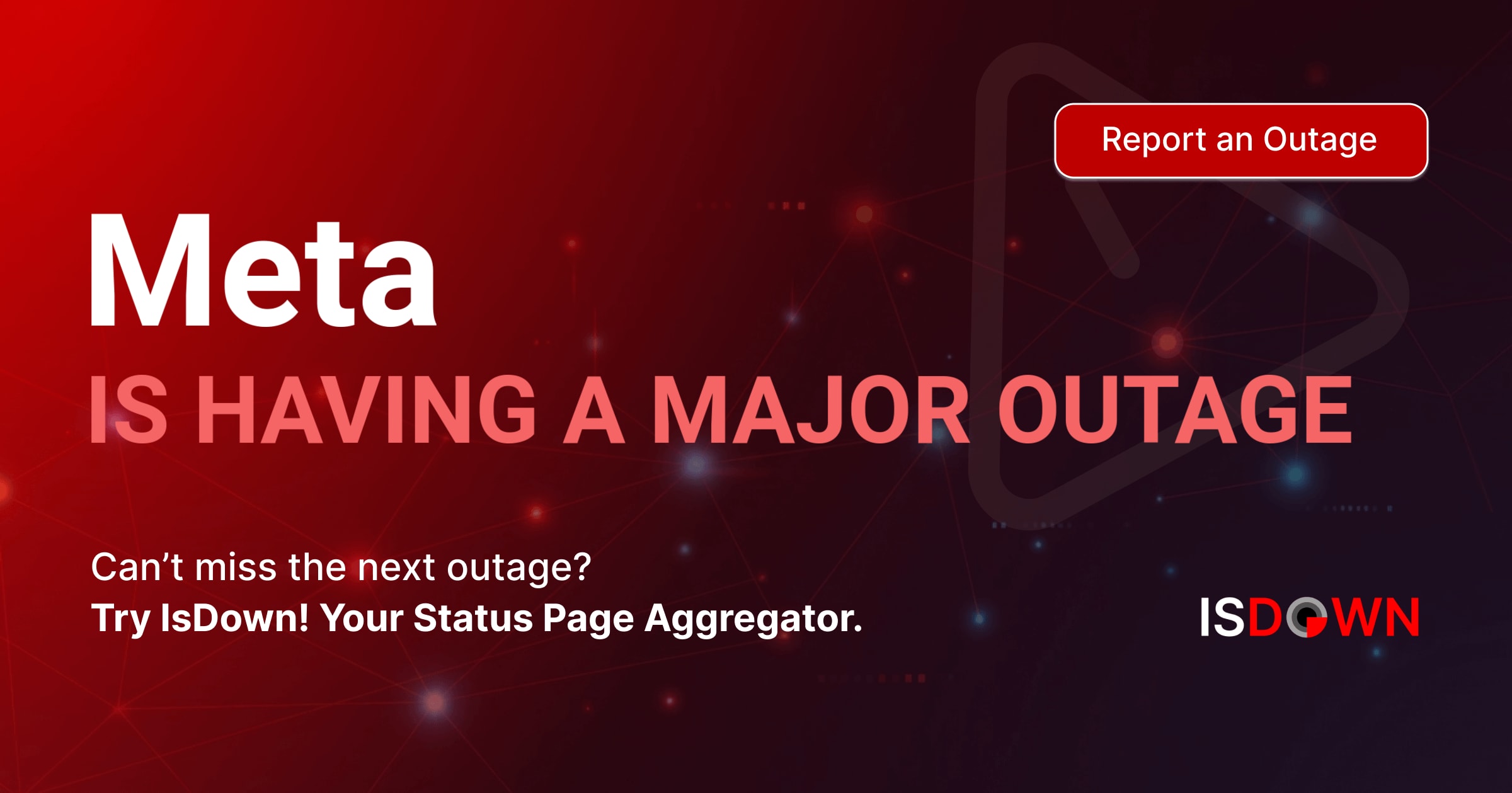 Is Meta down? Check current status and problems | IsDown