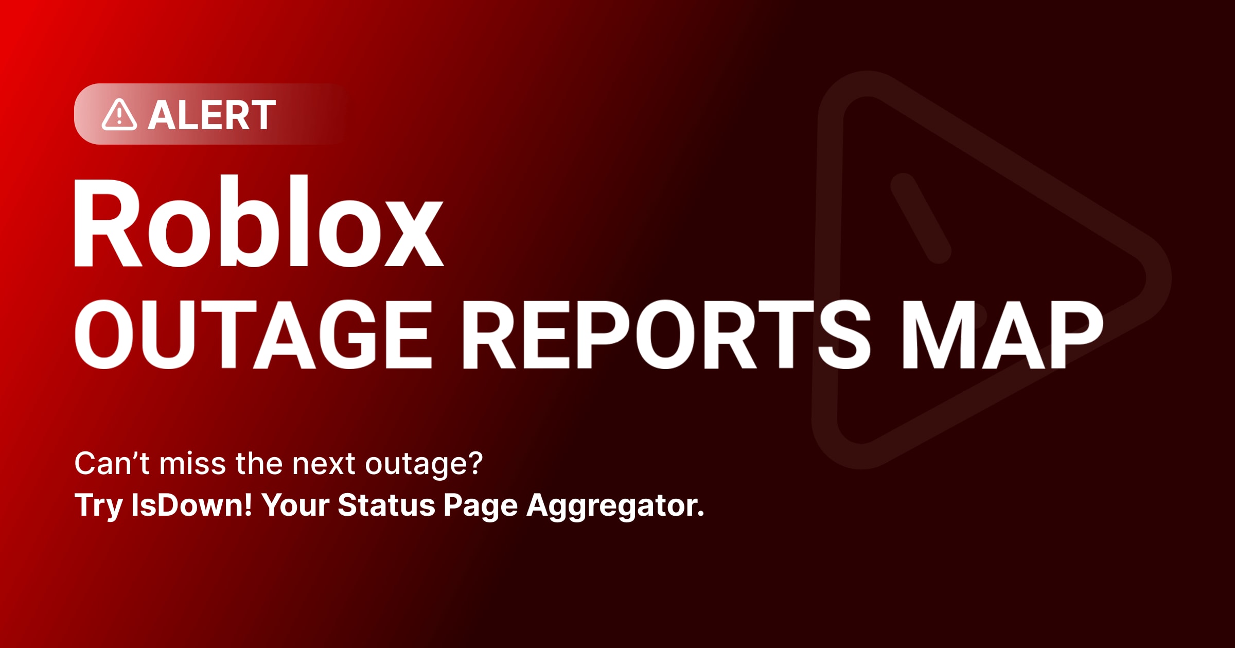 Roblox Outage Reports Map | IsDown
