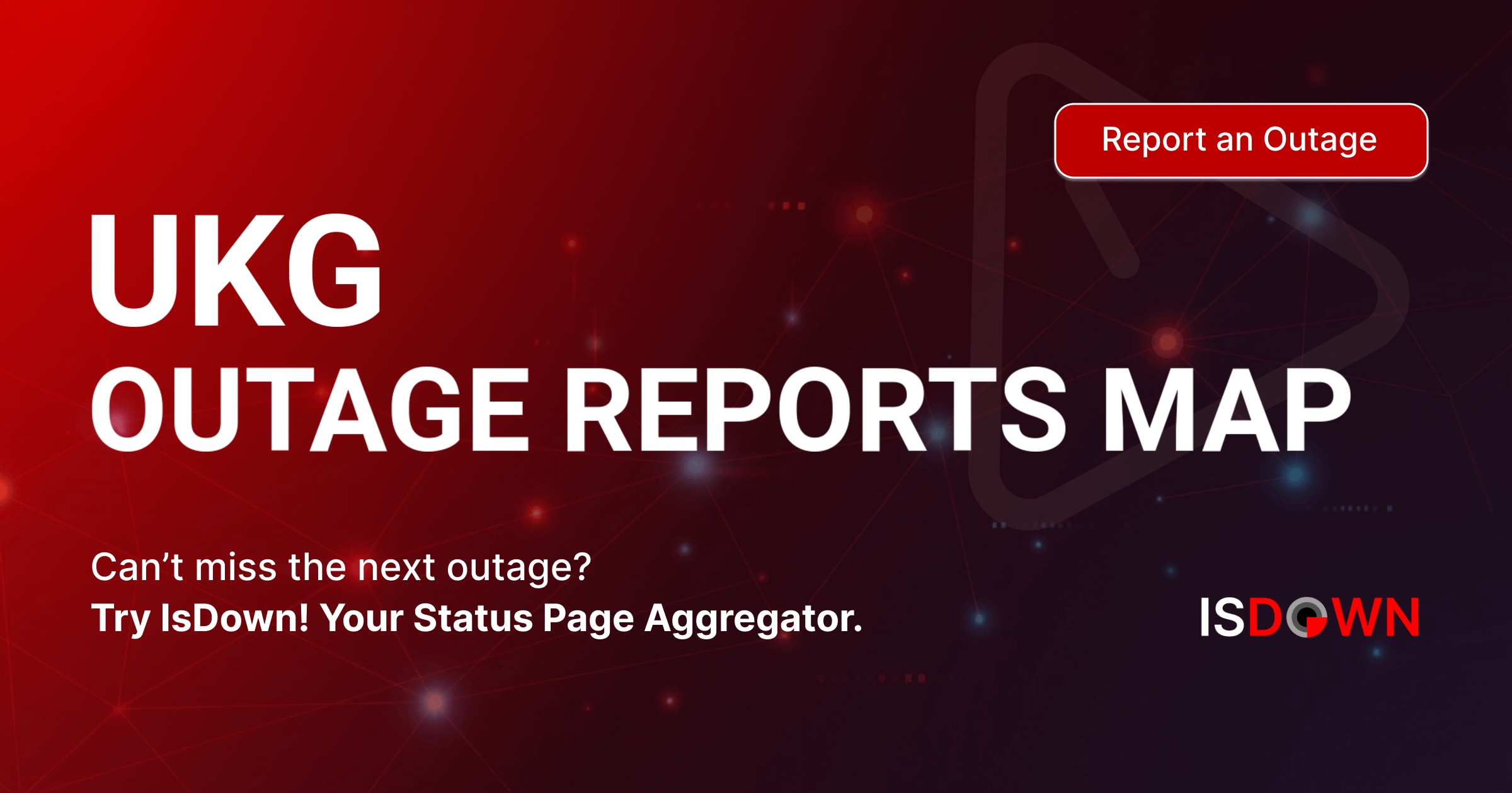 UKG Outage Reports Map | IsDown