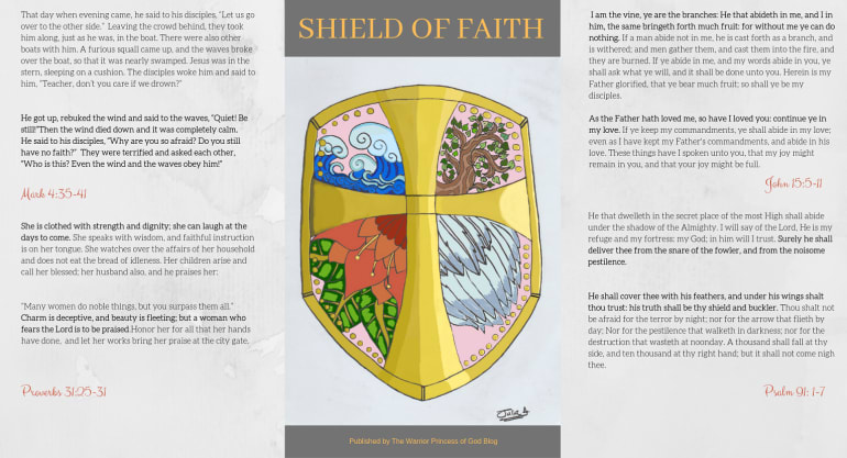 The Shield of Faith ~ by Julia A.