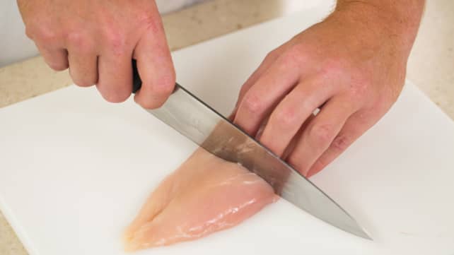 The Easiest Way to Cut a Chicken Breasts Into Cutlets | America's Test ...