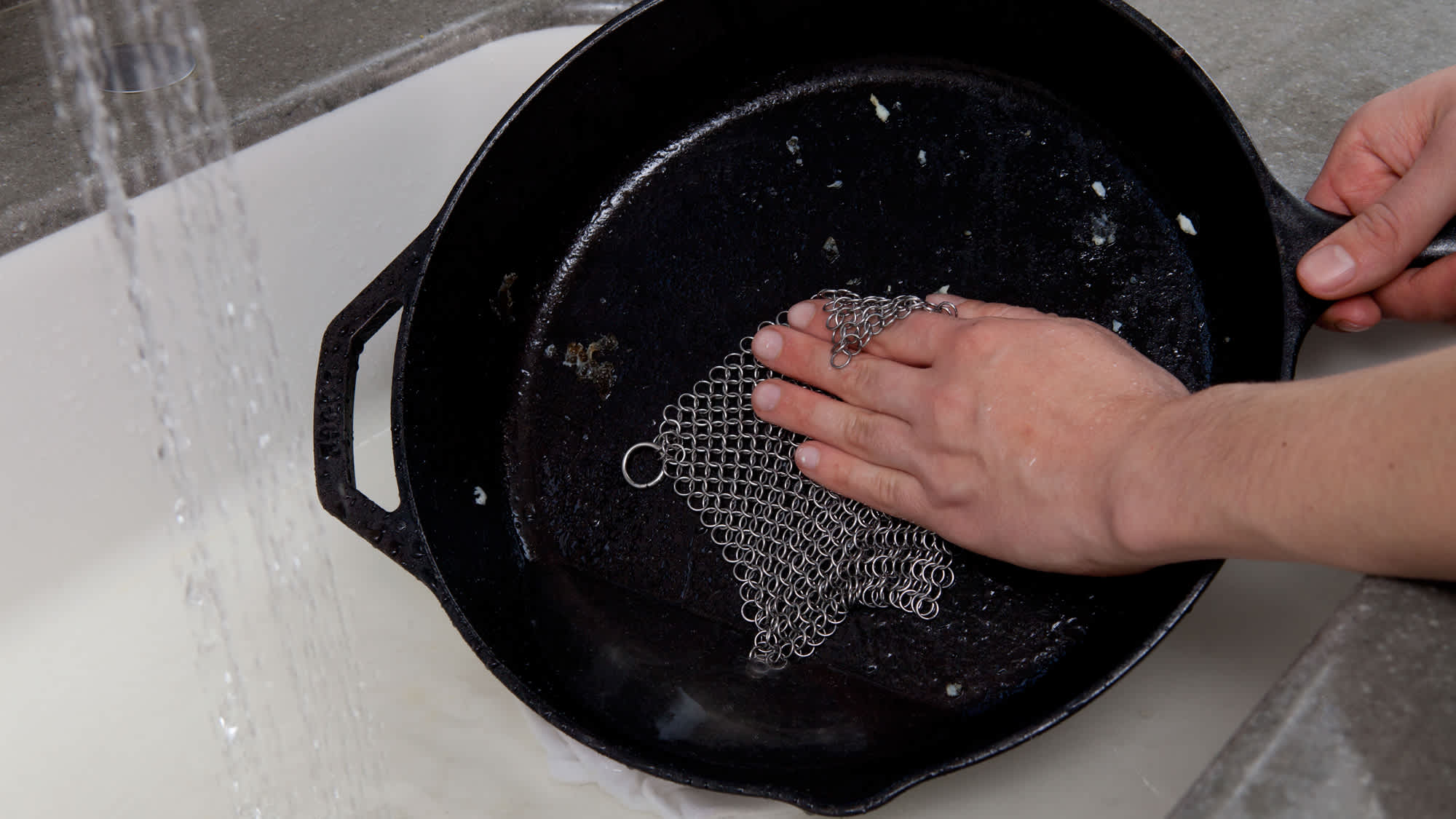 How to Clean and Season a Cast-Iron Pan | America's Test Kitchen