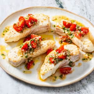 how to cook halibut steaks video