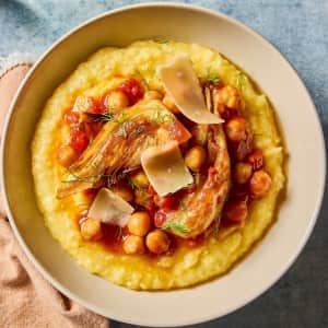 how to cook chickpea polenta
