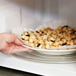 how to cook eggplant microwave