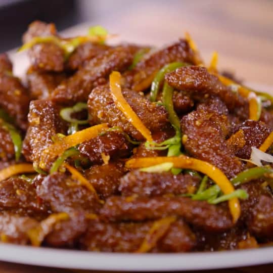 Recipe: How to Make Crispy Orange Beef 香橙牛肉 | America's Test Kitchen