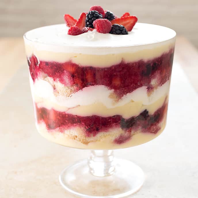 Summer Berry Trifle | America's Test Kitchen Recipe