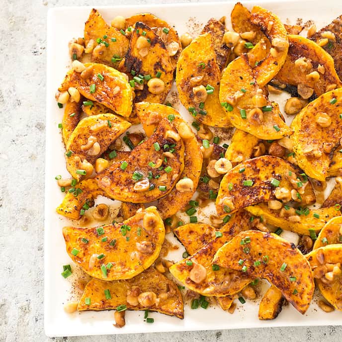 Roasted Butternut Squash with Browned Butter and Hazelnuts | America's ...