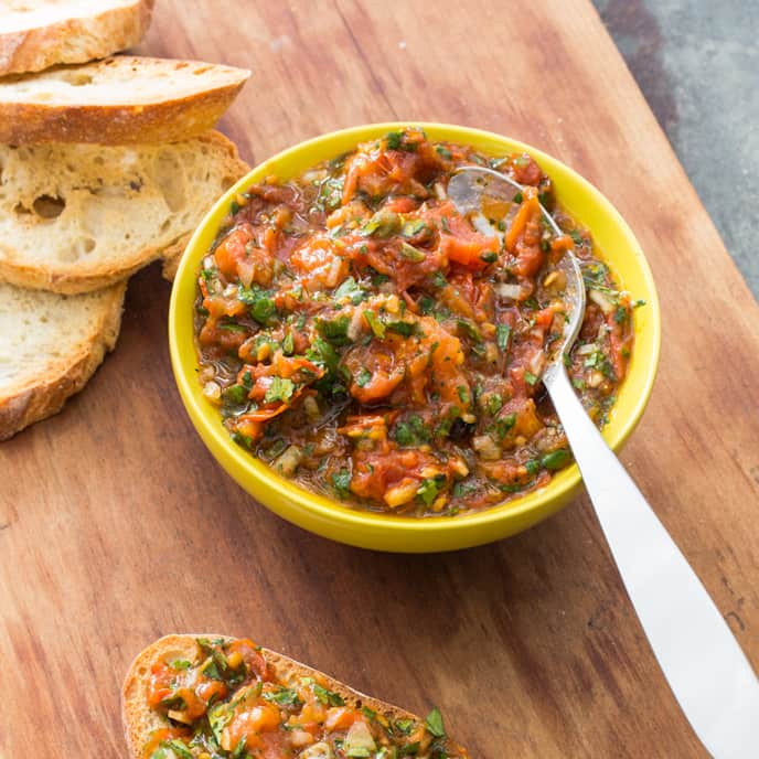 Roasted Tomato Relish | America's Test Kitchen Recipe