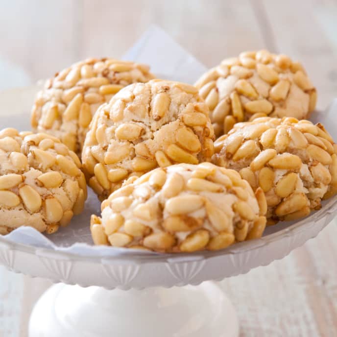 Pine Nut-Crusted Almond Macaroons | America's Test Kitchen Recipe