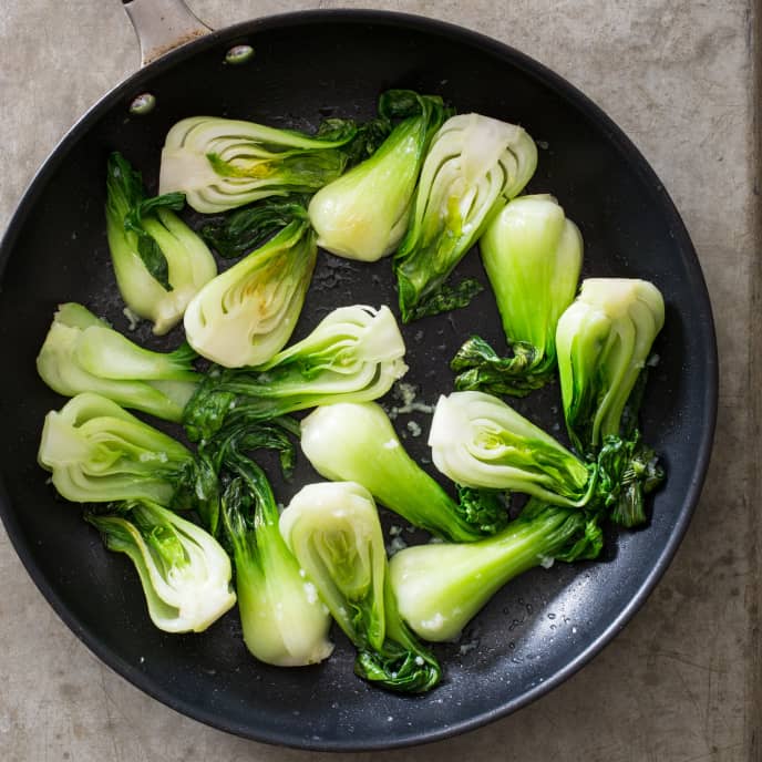 Sautéed Baby Bok Choy | America's Test Kitchen Recipe