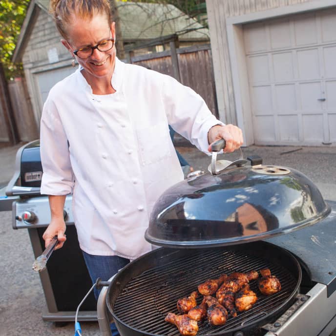 how to cook chicken drumsticks on electric grill