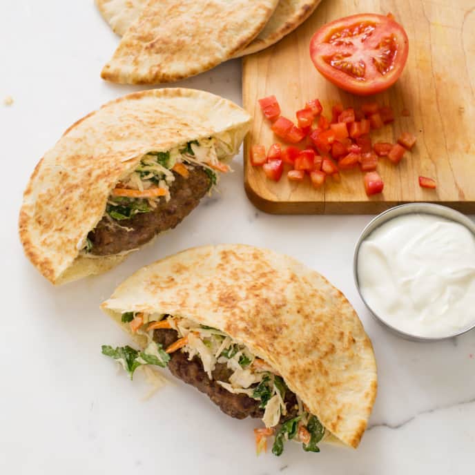 Spiced Beef Pitas | America's Test Kitchen Recipe