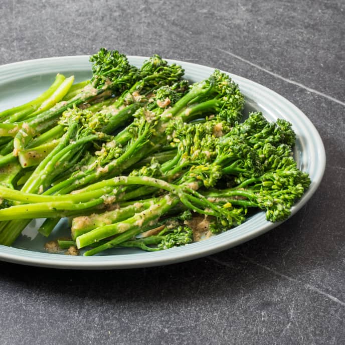 Pan-Steamed Broccolini with Ginger | America's Test Kitchen Recipe