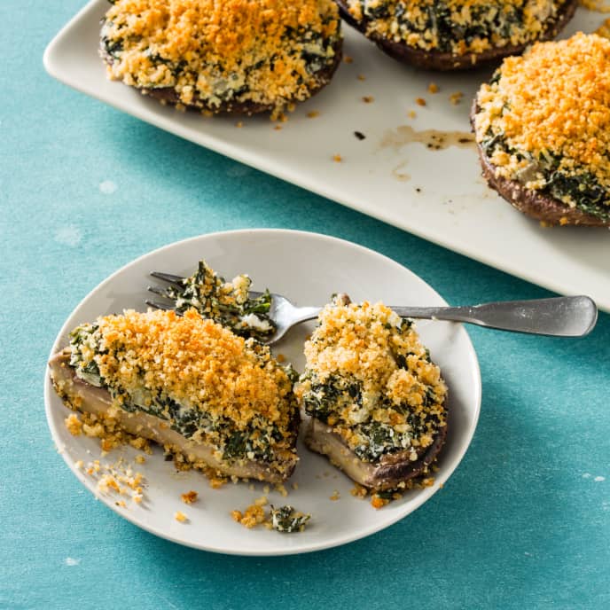 Stuffed Portobello Mushrooms | America's Test Kitchen Recipe
