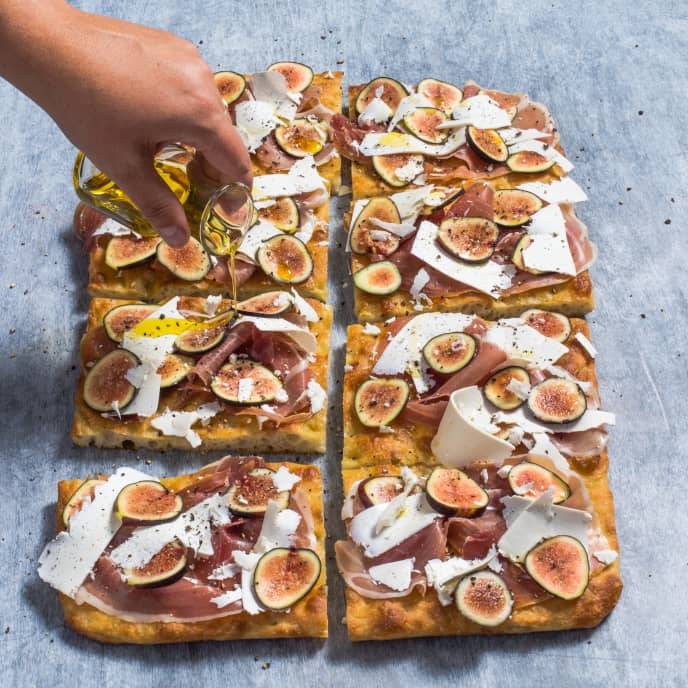 Pizza al Taglio with Prosciutto and Figs | America's Test Kitchen Recipe