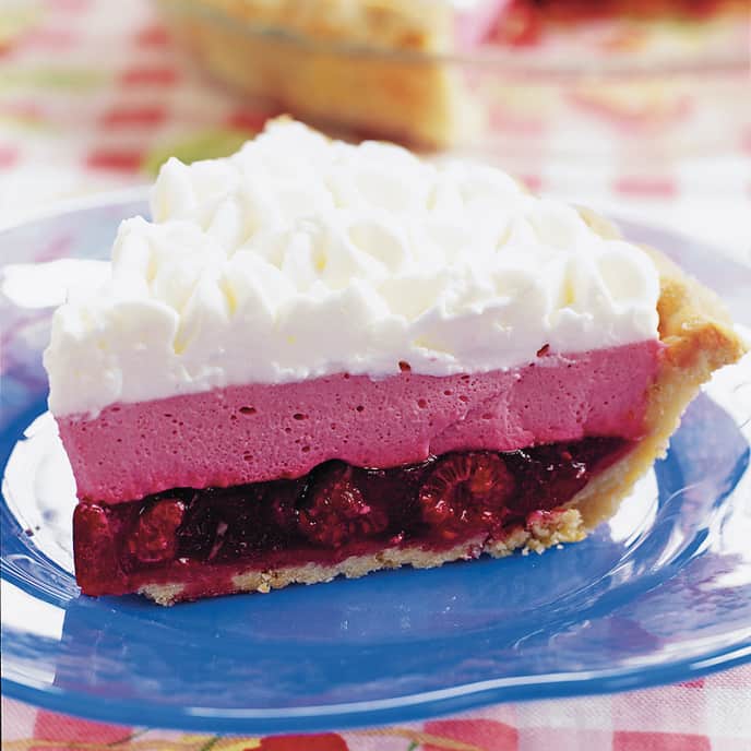 Raspberry Chiffon Pie | America's Test Kitchen Recipe