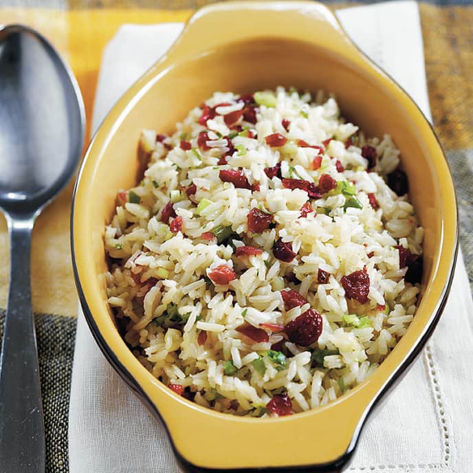 Orange-Cranberry Rice Pilaf | America's Test Kitchen Recipe