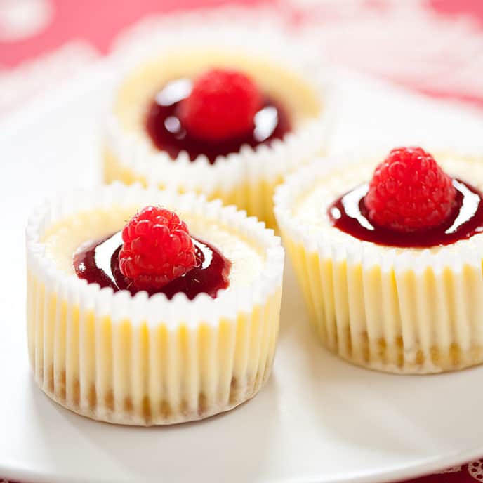 Raspberry Mini Cheesecakes | America's Test Kitchen Recipe