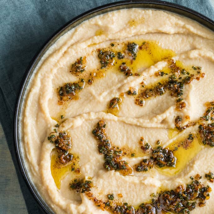 Celery Root Puree with Shallot, Sage, and Black Pepper Topping ...