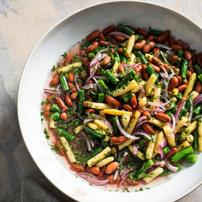 Classic Three-Bean Salad | America's Test Kitchen Recipe