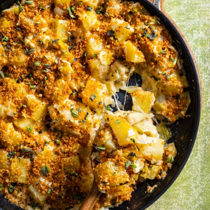 Creamy Potatoes and Leeks | America's Test Kitchen Recipe