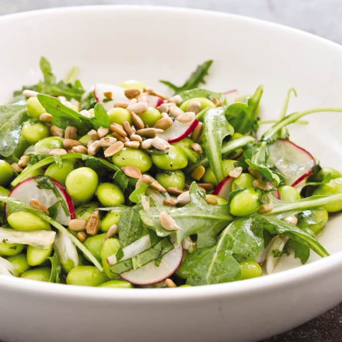 how to prepare edamame beans for salad