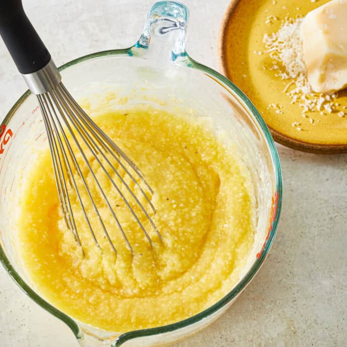 how to cook polenta in the microwave