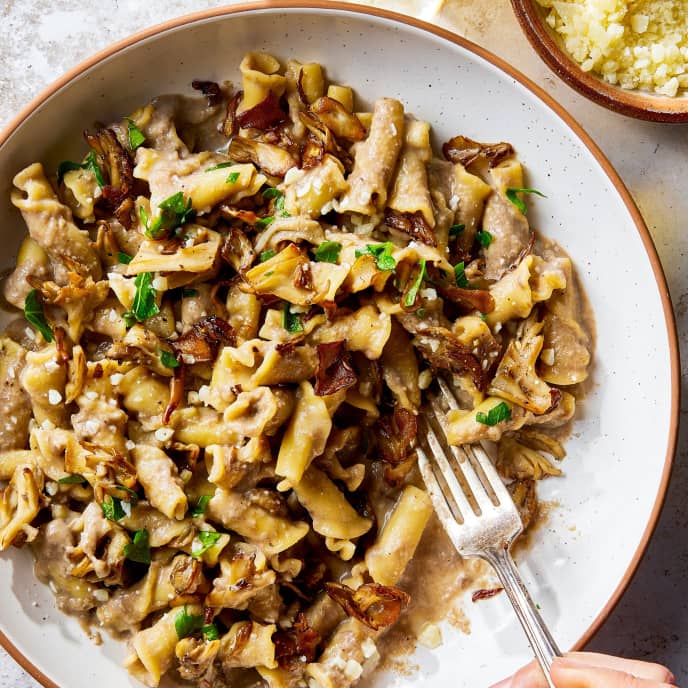 Triple Mushroom Pasta | America's Test Kitchen Recipe